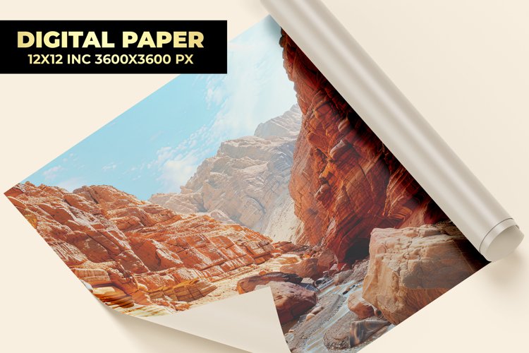 Canyon Mountain Digital Paper (4014181)