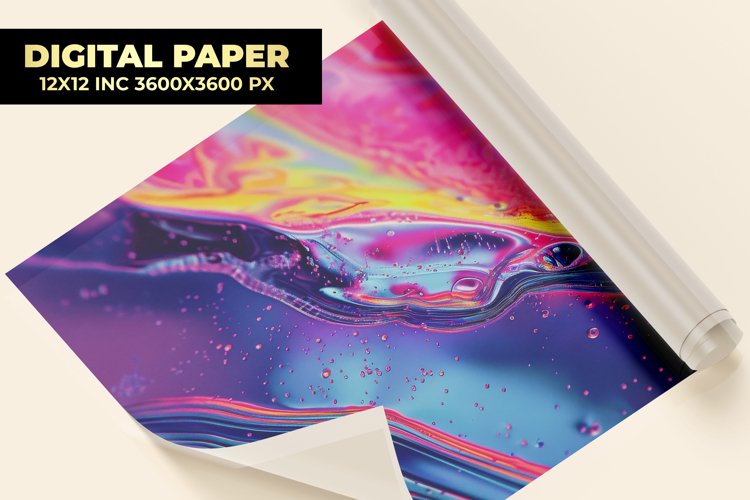 Colorful Liquid Digital Paper (4179657)