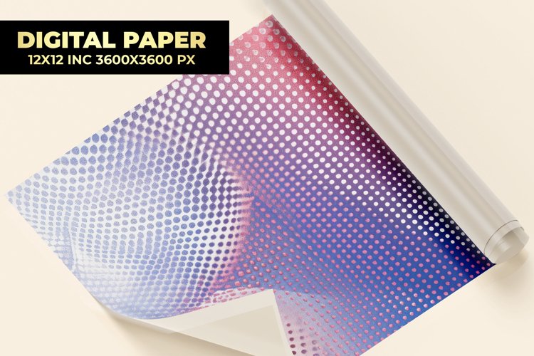 Colorful Dots Digital Paper (4470015)