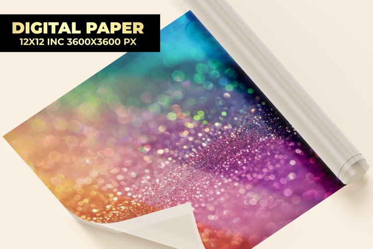 Colorful Glitter Digital Paper (4092098)