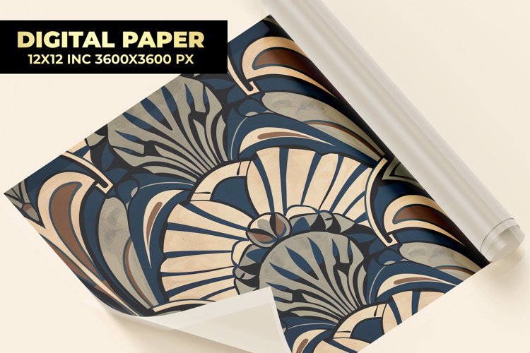 Art Deco Digital Paper (4410504)