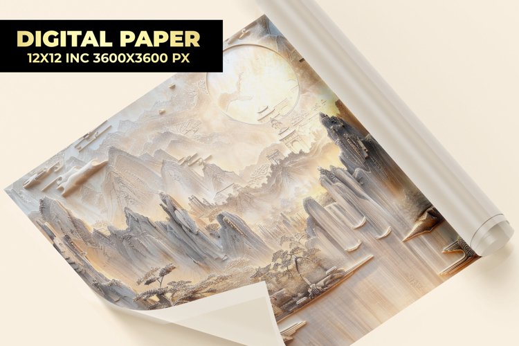 Frame Painting Digital Paper (4470053)
