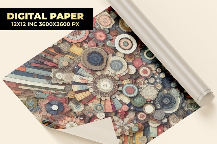 Abstract Digital Paper (3907134)