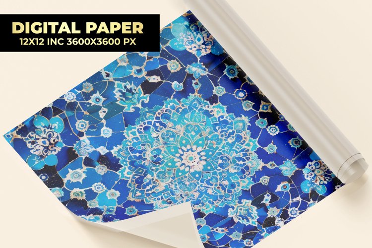 Arabic Ornament Digital Paper (4563431)