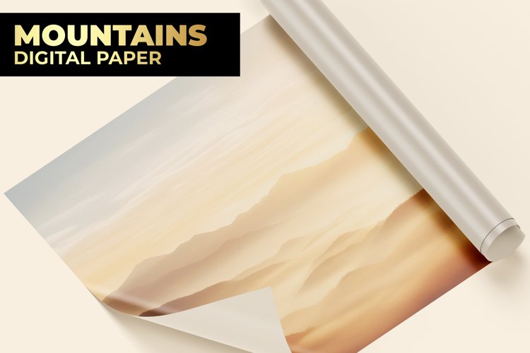 Mountains Digital Paper (3449600)
