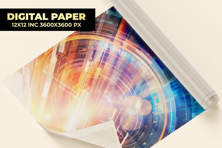 Futuristic Digital Paper