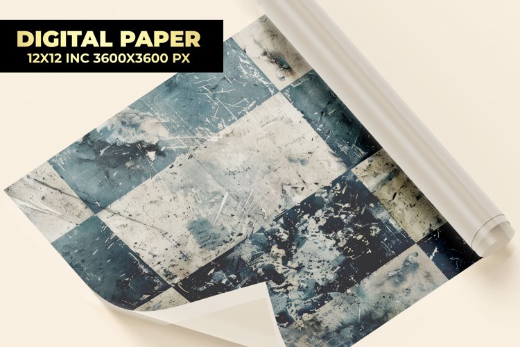 Checker Box Digital Paper (4605936)