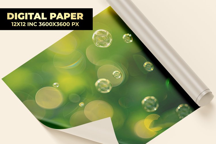 Cute Bubble Digital Paper (4030589)