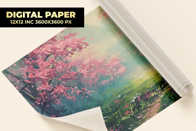 Nature Beautiful Digital Paper (4527410)