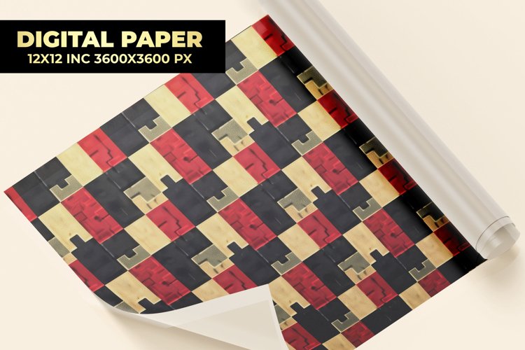 Checkered Digital Paper (4563925)