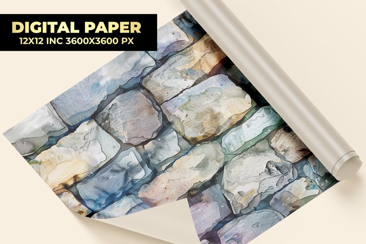 Stone Wall Digital Paper (4030254)