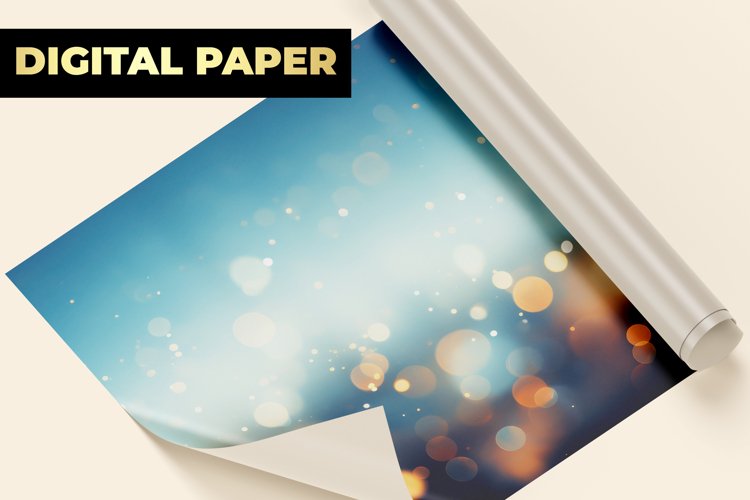 Bokeh Light Digital Paper