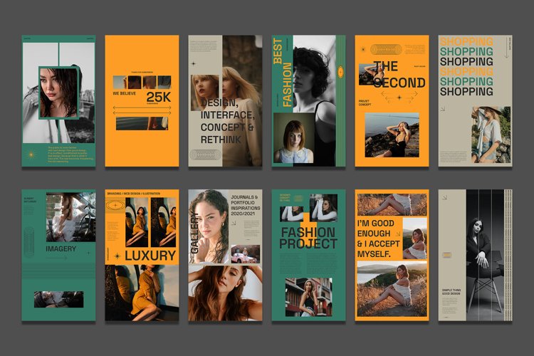 Joren Style Instagram Template | PSD
