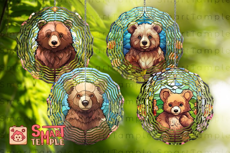 Bear wind spinner sublimation, Bear wind spinner bundle
