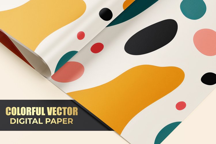 Colorful Vector Digital Paper
