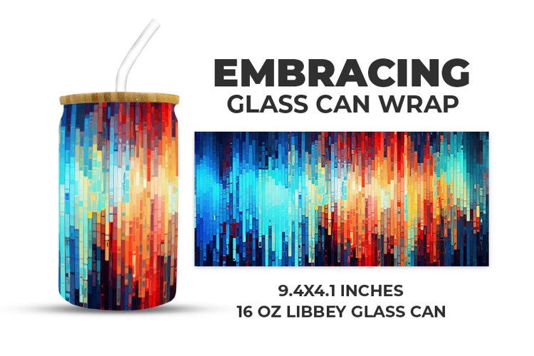 Embracing Glass Can Wrap (3548998)