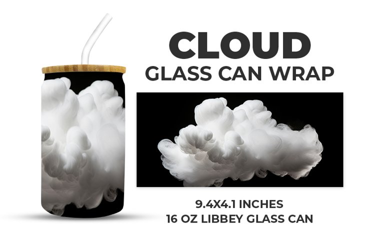 Cloud Glass Can Wrap (3716843)