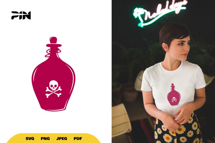 Poison SVG - Poison Clipart - Halloween SVG & (4823608)