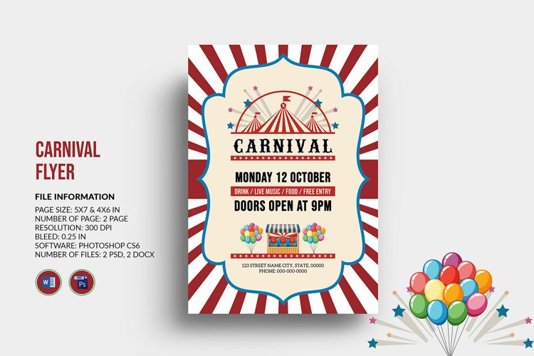 School Carnival Flyer