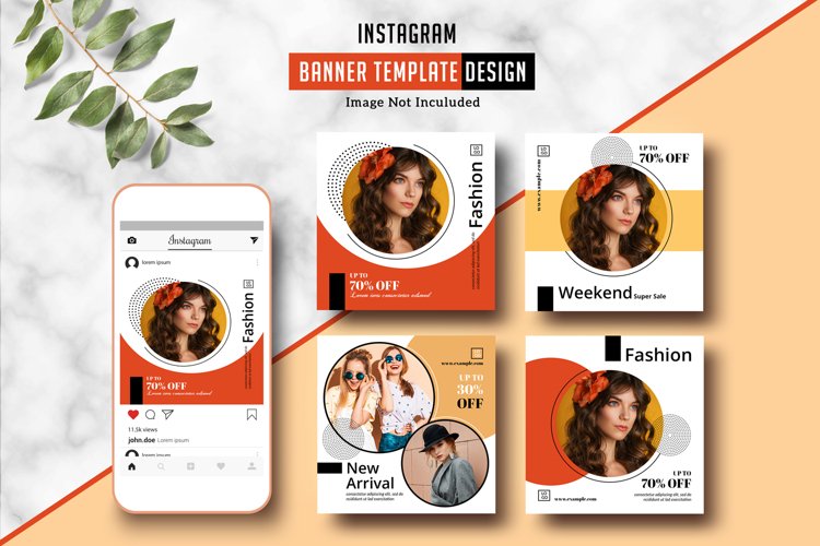 Instagram Promotional Banner, Adobe Photoshop (2262077)