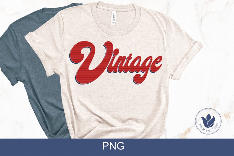 Vintage Retro PNG Sublimation