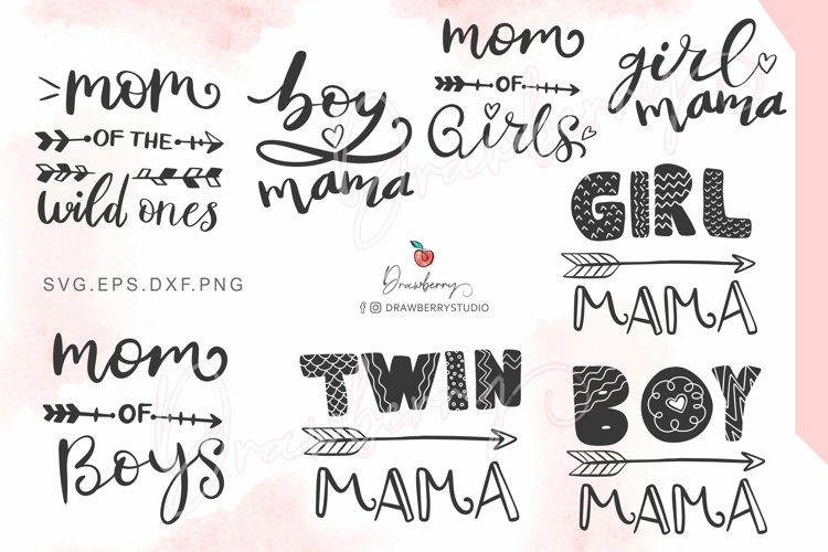 Twin Mom Svg | Design Bundles
