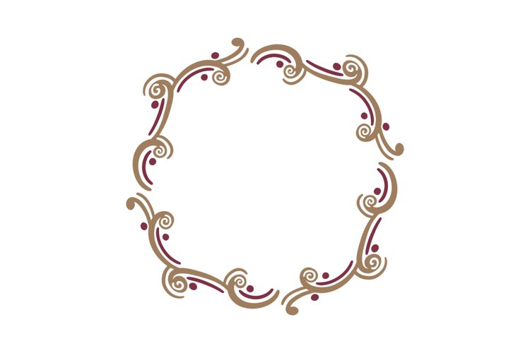 Monogram Frame SVG Cut File (1524819)