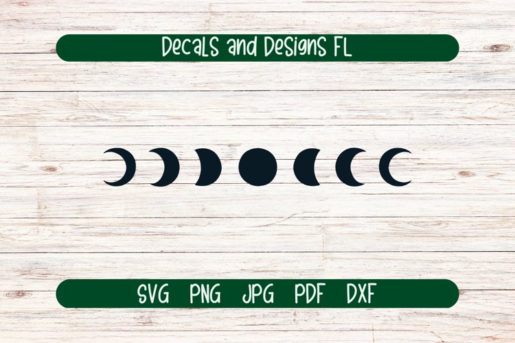 Moon Phases Design | Witchy SVG