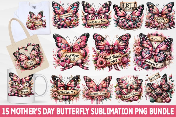 Mother's day Butterfly Bundle