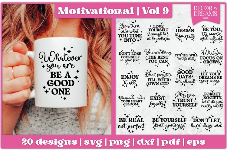 Motivational Quotes Bundle | Inspirational Bundle | Vol 9