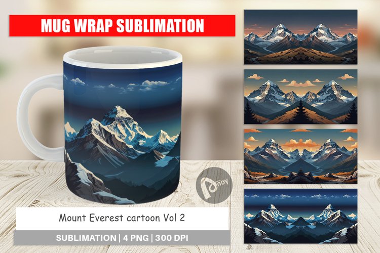 Mug sublimation background
