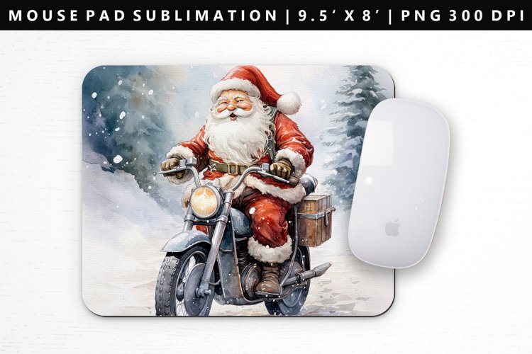 Funny Santa Mouse Pad Design | Mouse Pad (2943334)