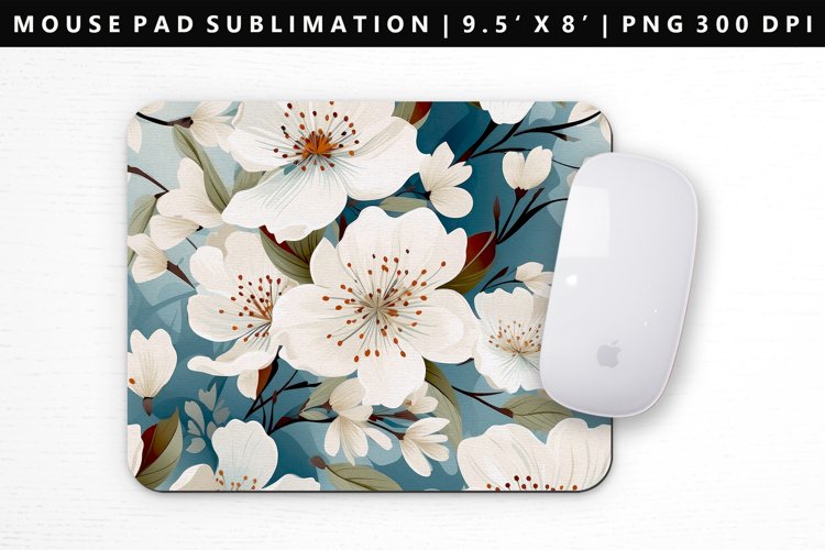 Flower Mouse Pad Design | Mouse Pad Sublimation (2900861)