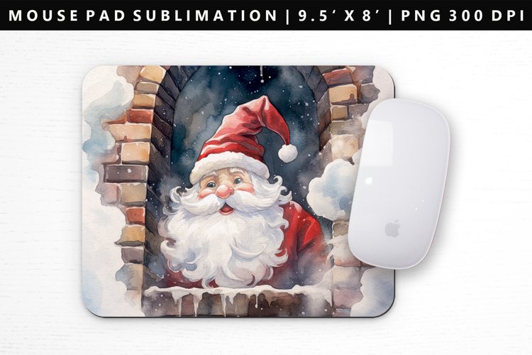 Funny Santa Mouse Pad Design | Mouse Pad (2943348)