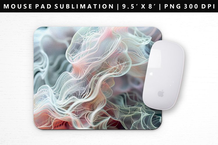 Organic Form Mouse Pad Design | Mouse Pad (4780553)