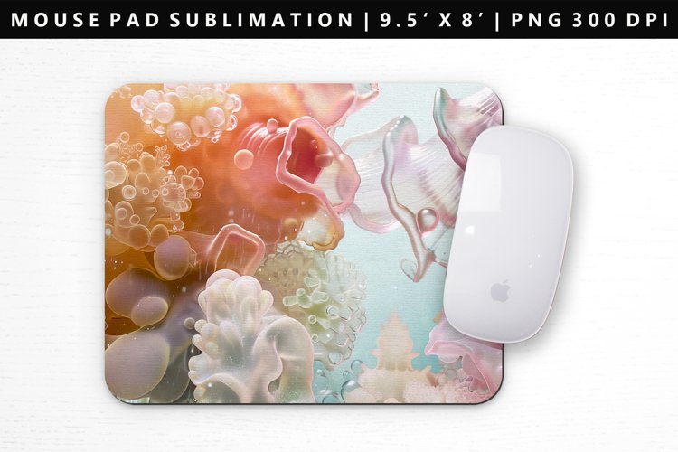 Organic Form Mouse Pad Design | Mouse Pad (4780557)