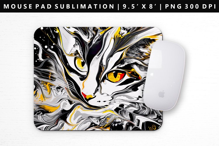 Colored Cats Mouse Pad Design | Mouse Pad (4610421)