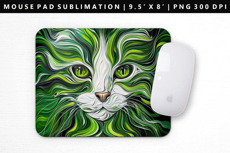 Colored Cats Mouse Pad Design | Mouse Pad (4610424)