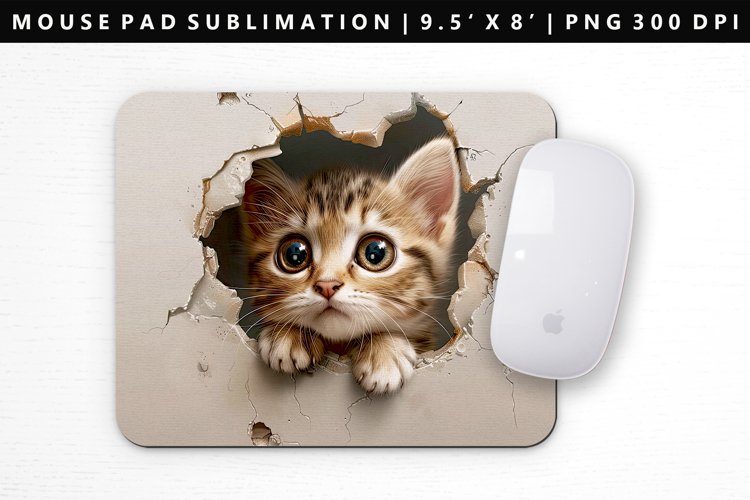 Colored Cats Mouse Pad Design | Mouse Pad (4901923)