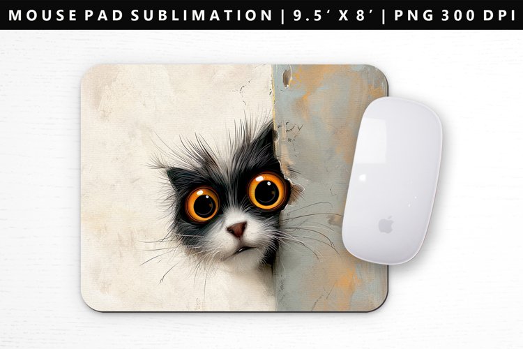 Colored Cats Mouse Pad Design | Mouse Pad (4901925)