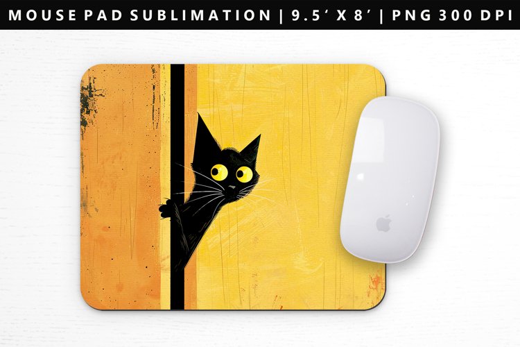 Colored Cats Mouse Pad Design | Mouse Pad (4901931)
