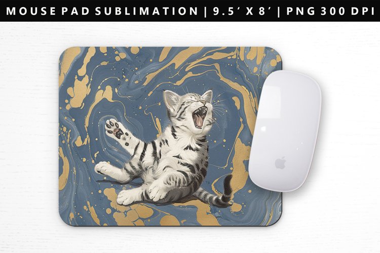 Colored Cats Mouse Pad Design | Mouse Pad (4901973)