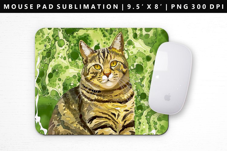 Colored Cats Mouse Pad Design | Mouse Pad (4901991)