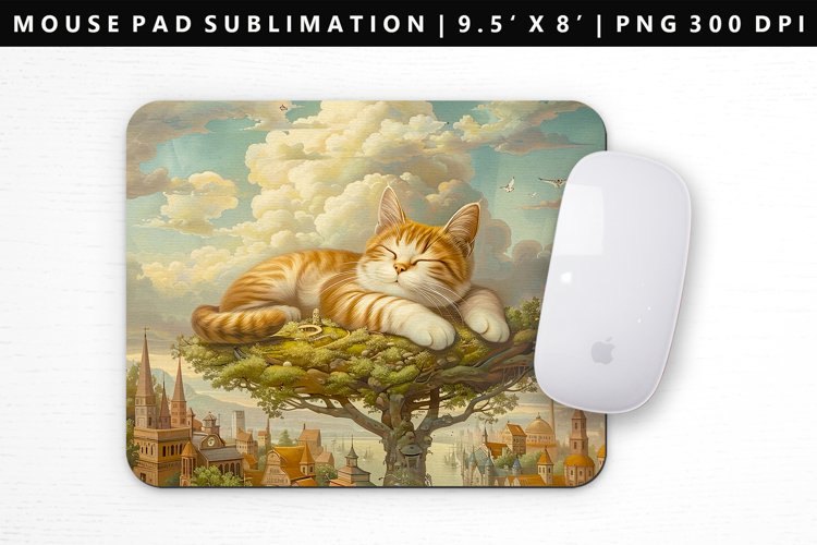 Colored Cats Mouse Pad Design | Mouse Pad (4902007)