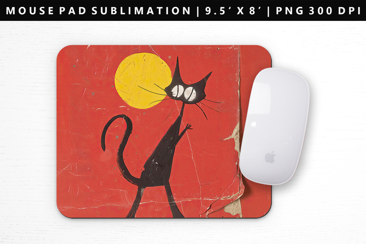 Colored Cats Mouse Pad Design | Mouse Pad (5271884)