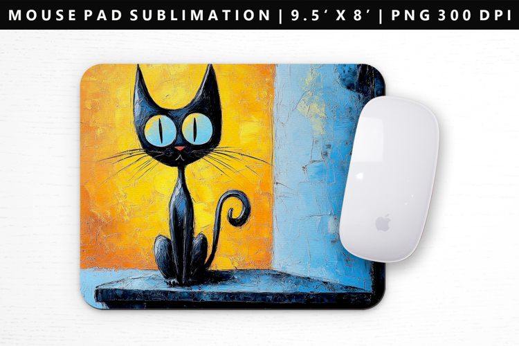 Colored Cats Mouse Pad Design | Mouse Pad (5499161)