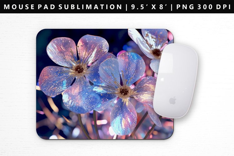 Flower Mouse Pad Design | Mouse Pad Sublimation (4265044)