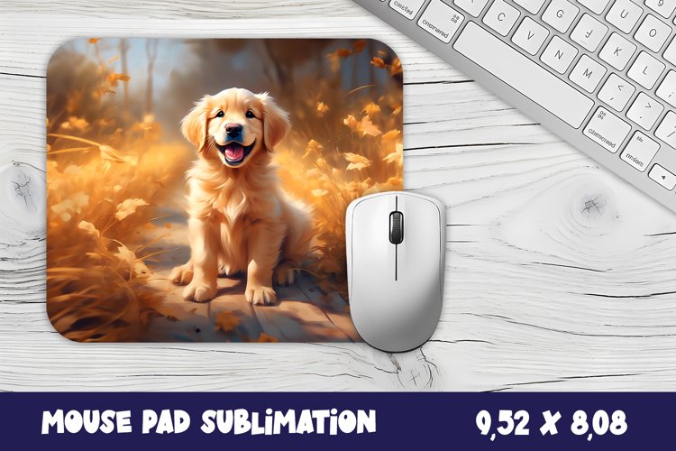 Animal mouse pad sublimation design | Mousepad dog (2819169)