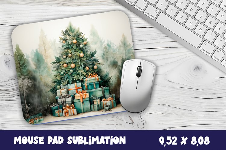 Tree christmas mouse pad / sublimation (3004472)