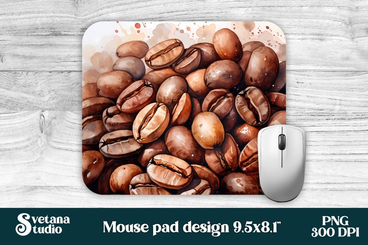 Mouse pad sublimation | Coffee mousepad design